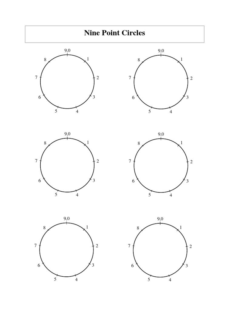 9 Point Circles | PDF