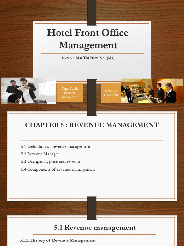 Hotel Front Office Management - Chapter 5 | PDF