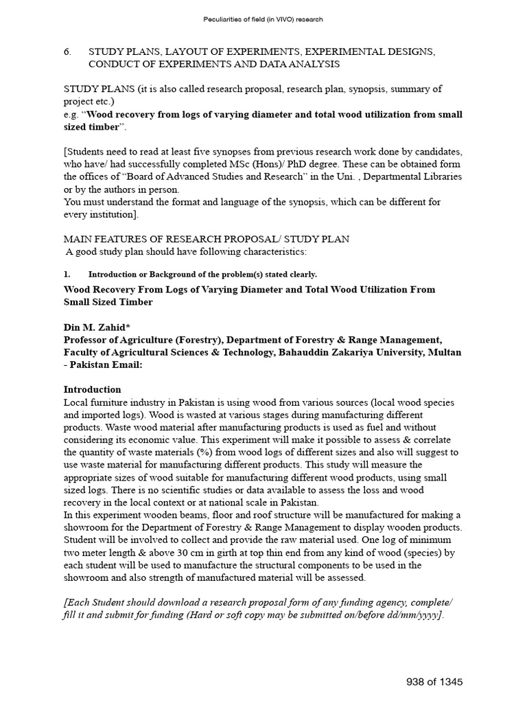 Notes Study Plan Layout D Analysis | PDF | P Value | Statistics