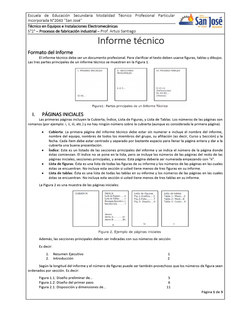 Clase N-1 - Elaboraci-N de Un Informe T-Cnico | PDF | Diseño