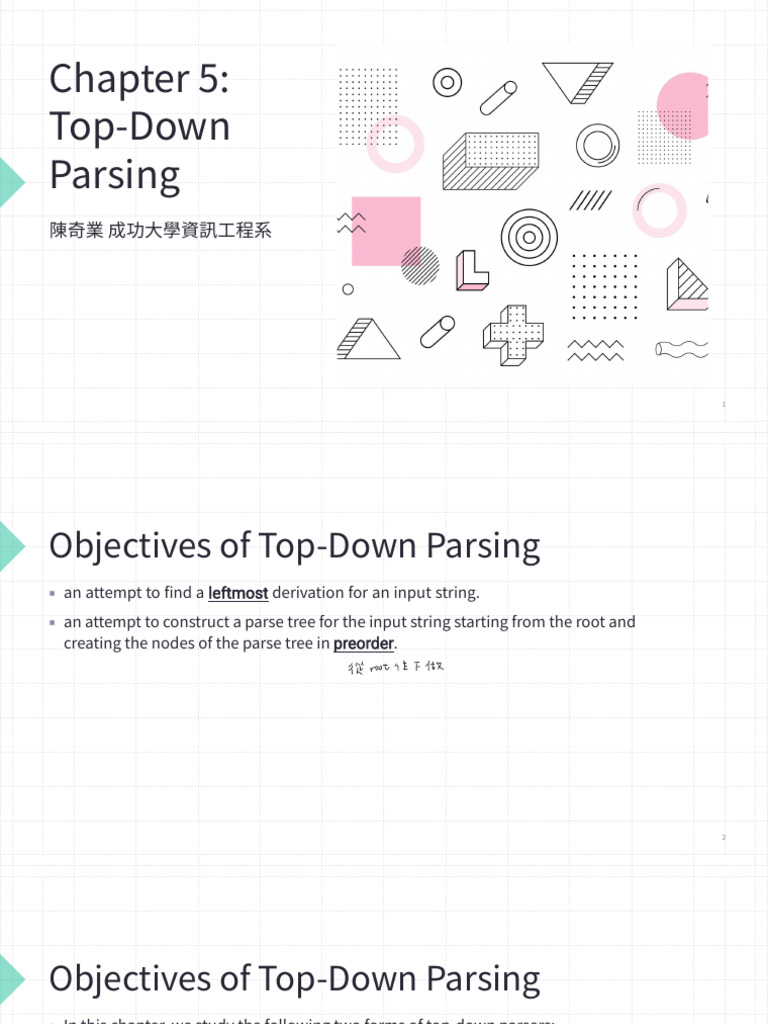 Chapter 5 | PDF | Parsing | Algorithms And Data Structures