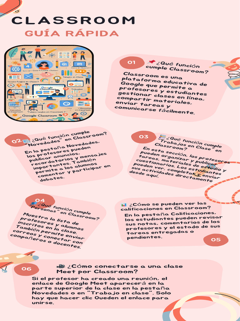 Pink Beige Playful Classroom Rules Infographic - 20250318 - 134839 ...