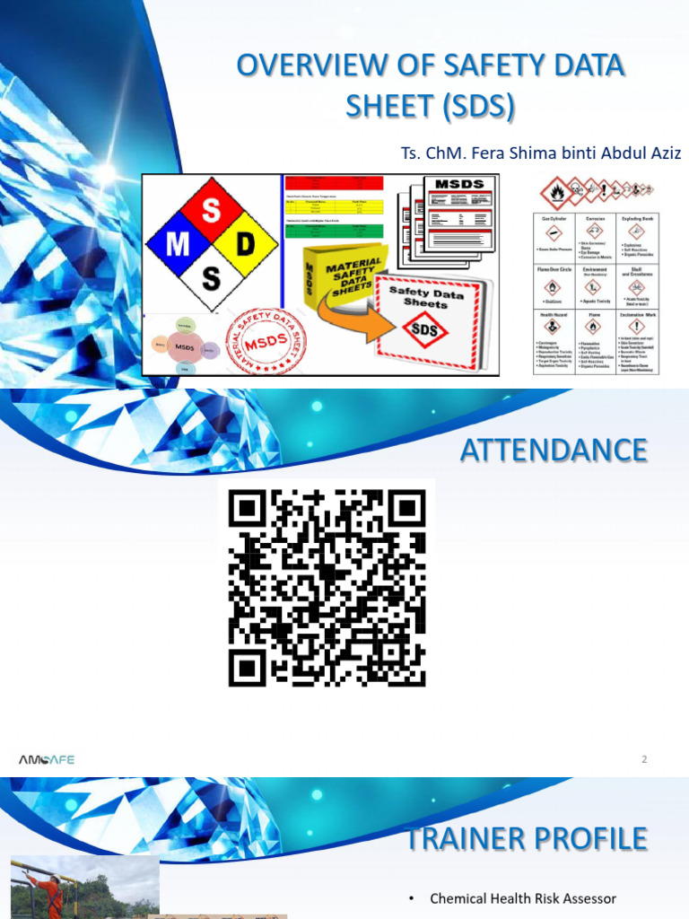 Overview Safety Data Sheet (SDS) - 26jan2025 - Amsafe | PDF | Workplace ...