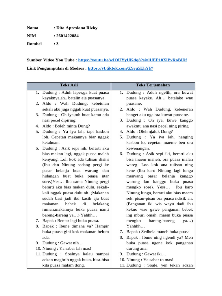 Dita Apresiana_ Keluarga Somat | PDF