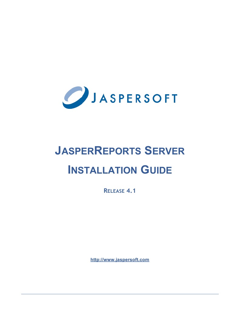Jasper Reports Server Install Guide | PDF | My Sql | Backup