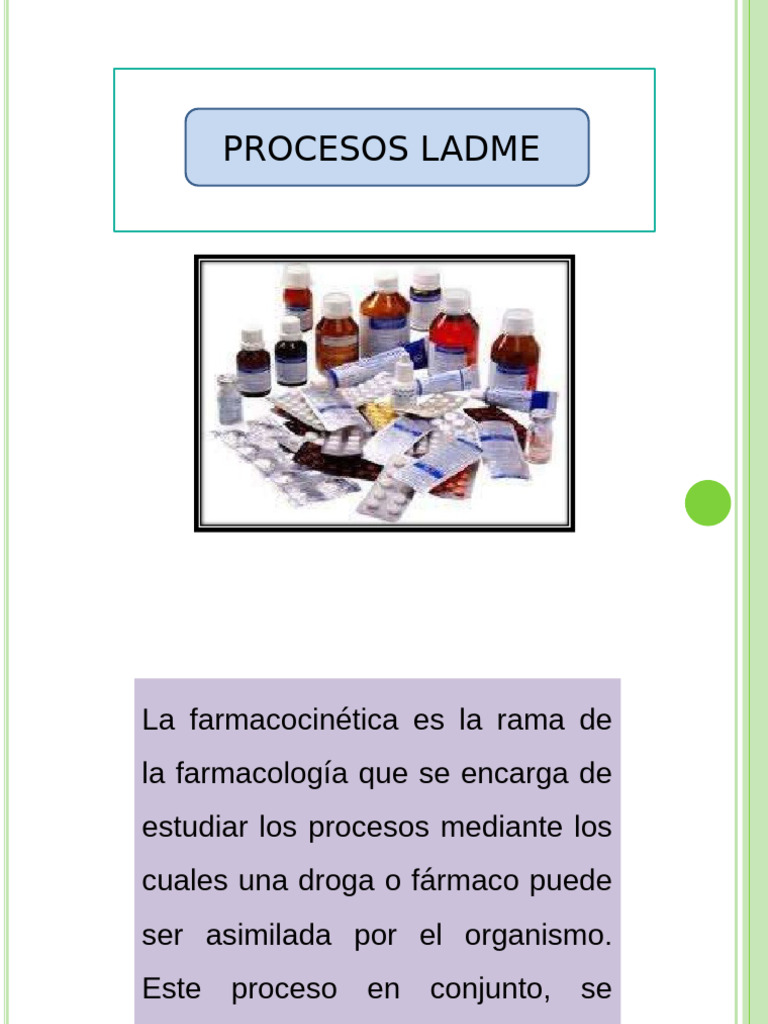 LADME | PDF | Medicamentos con receta | Tracto gastrointestinal