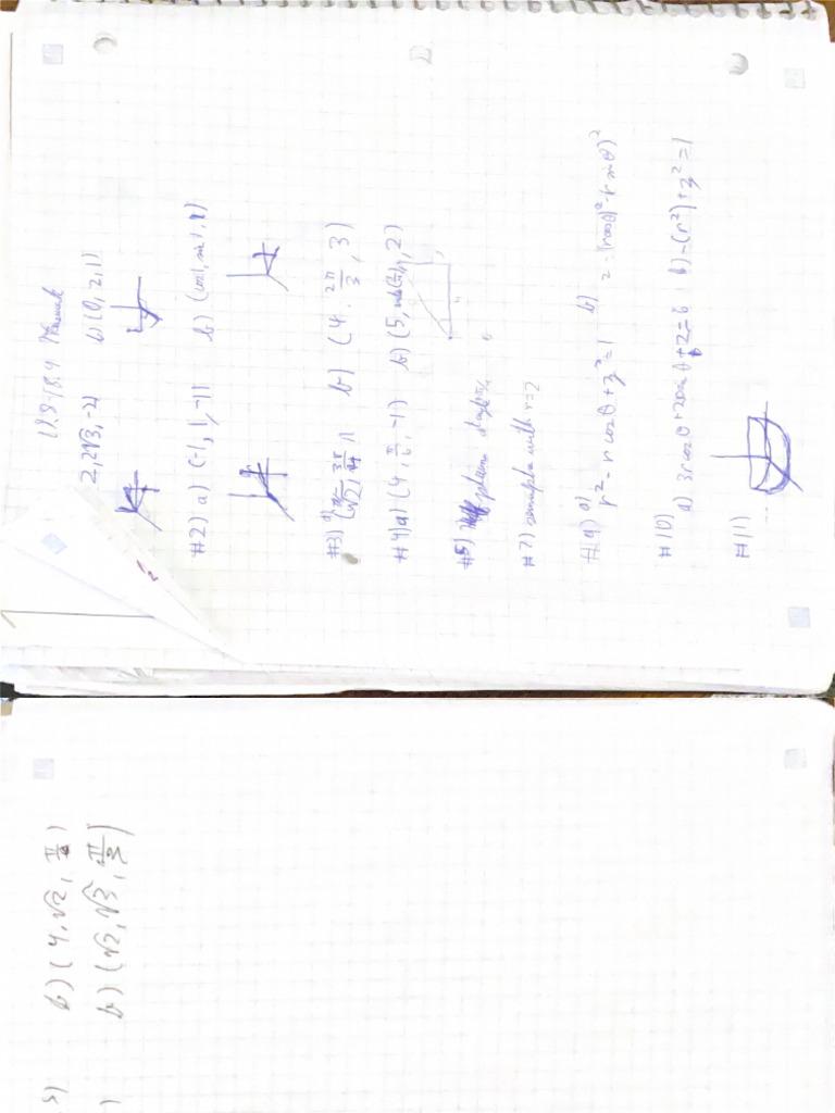 Cyl and Sphere Coord | PDF