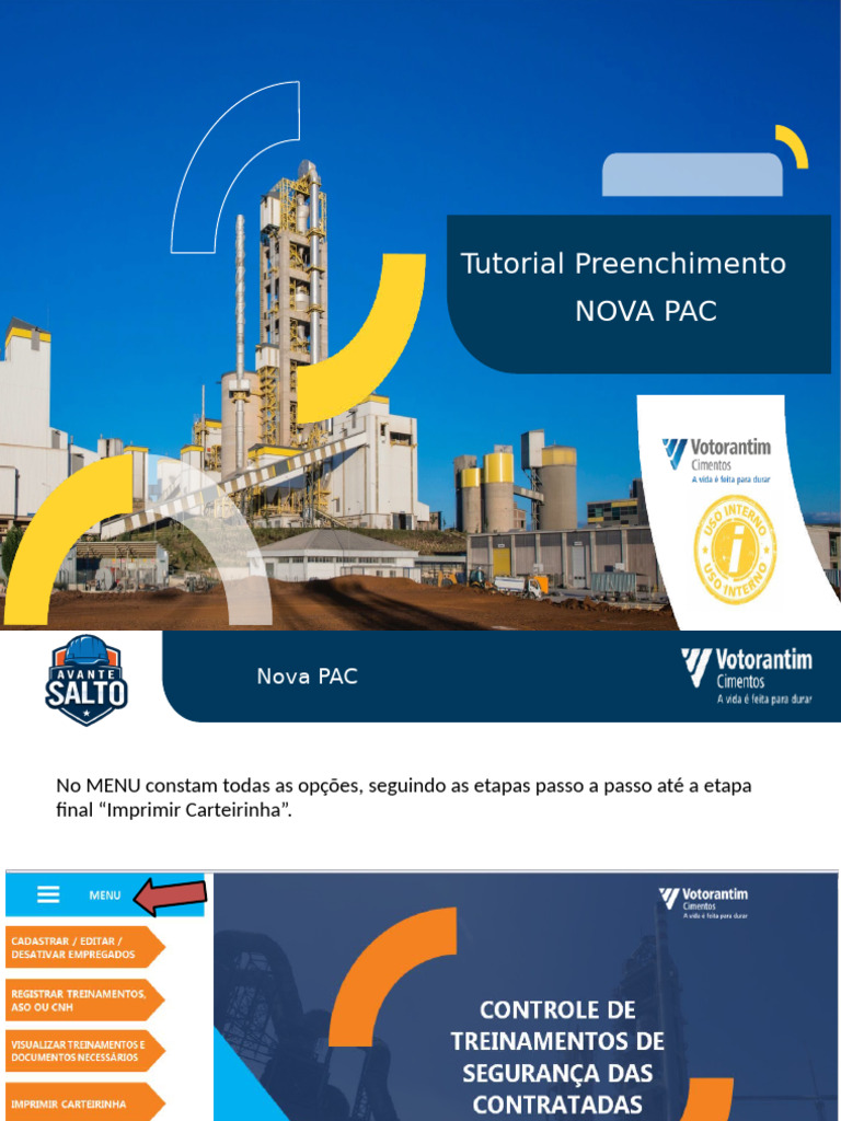 Tutorial Nova PAC - SLT | PDF