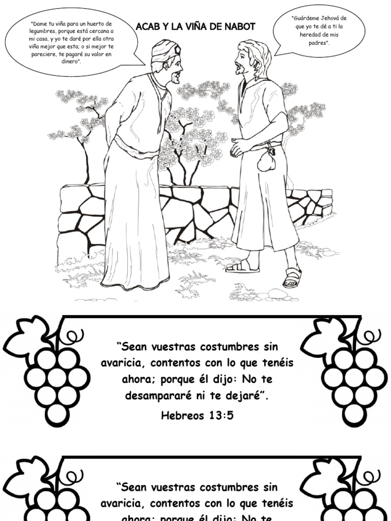 La Viña de Nabot: Historia y Reflexión | PDF