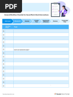 Inception Report Template and Checklist | PDF