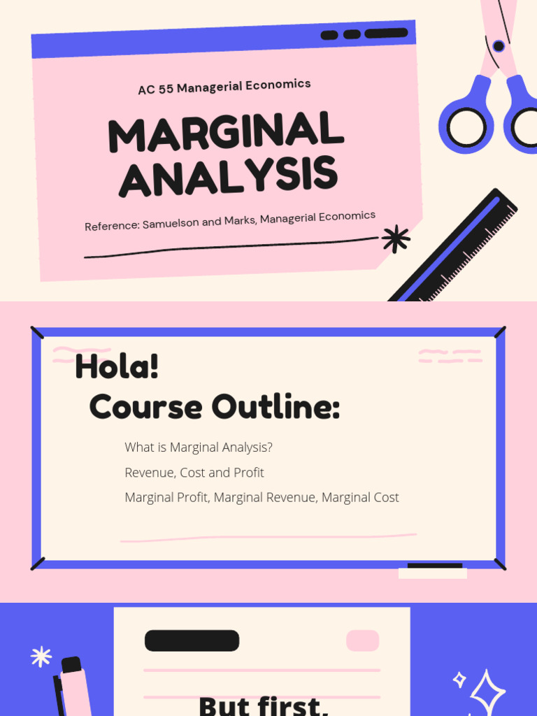 AC55, Unit 2 Marginal Analysis | PDF