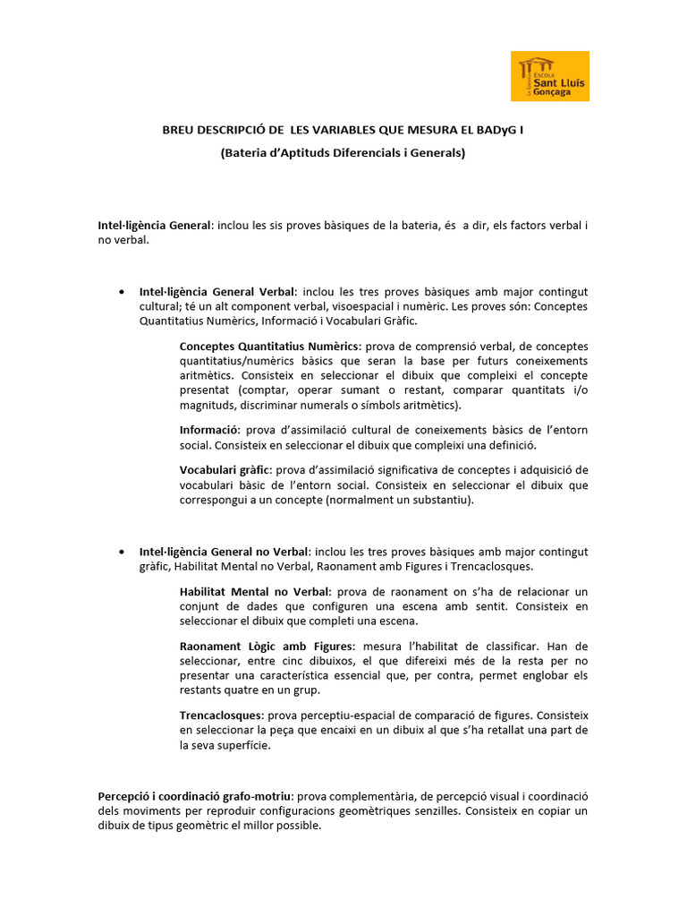 El Que Mesuren Les Proves | PDF