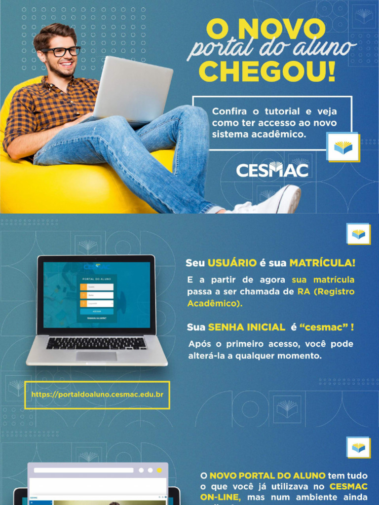 Tutorial Novo Portal Do Aluno | PDF