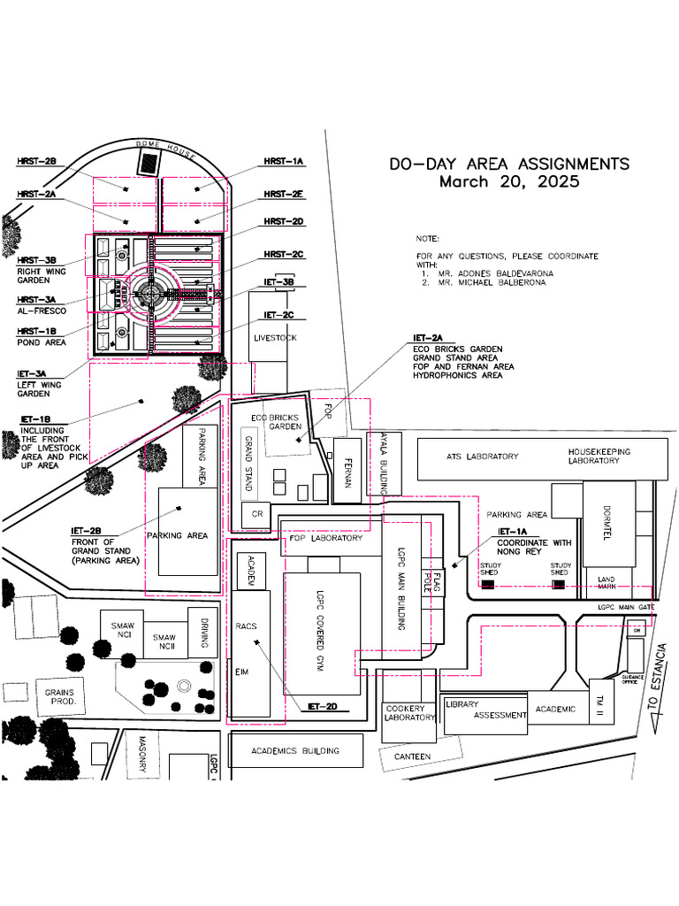 Do Day Area Assignments | PDF