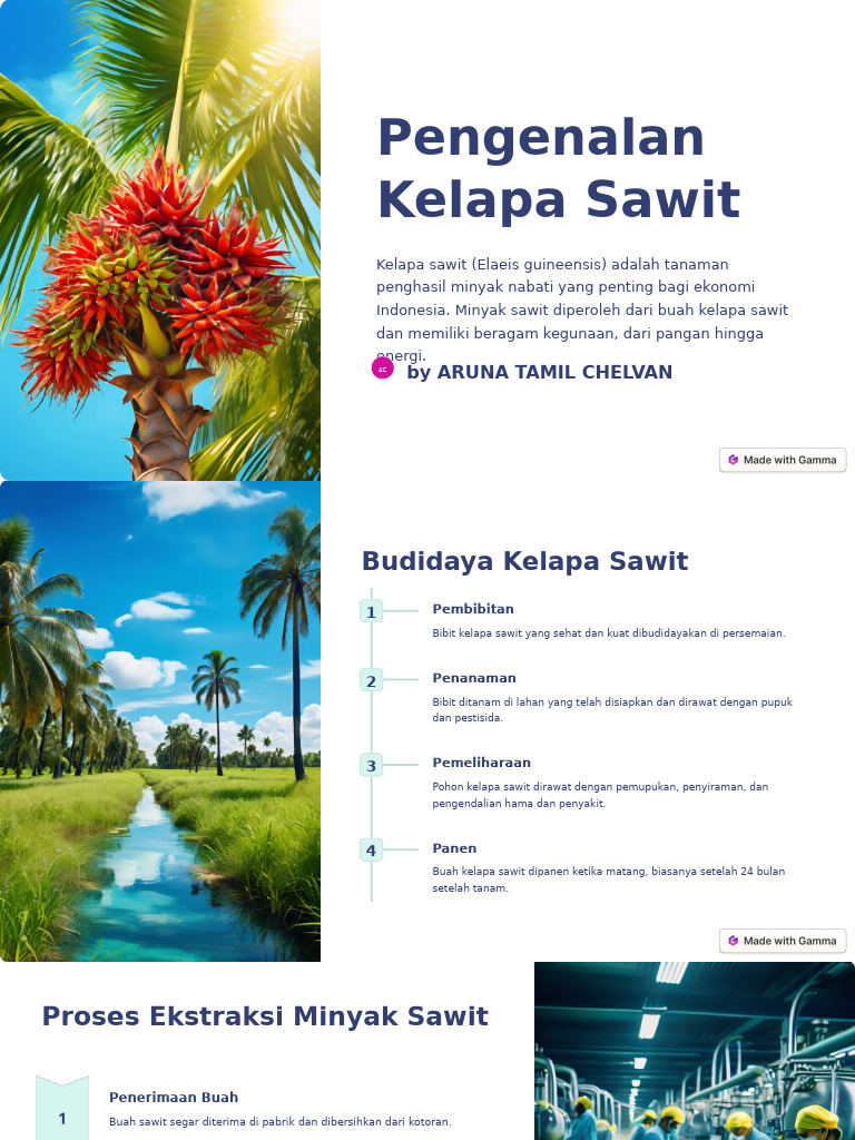 Budidaya dan Manfaat Kelapa Sawit | PDF
