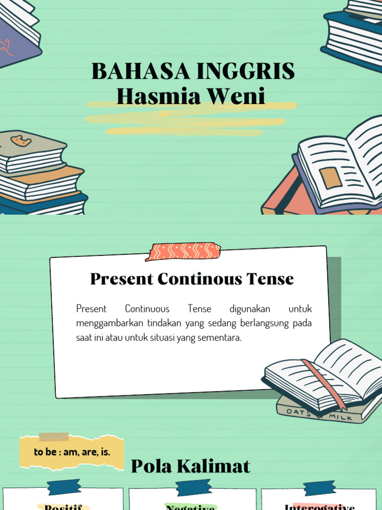Present Continous Tense | PDF