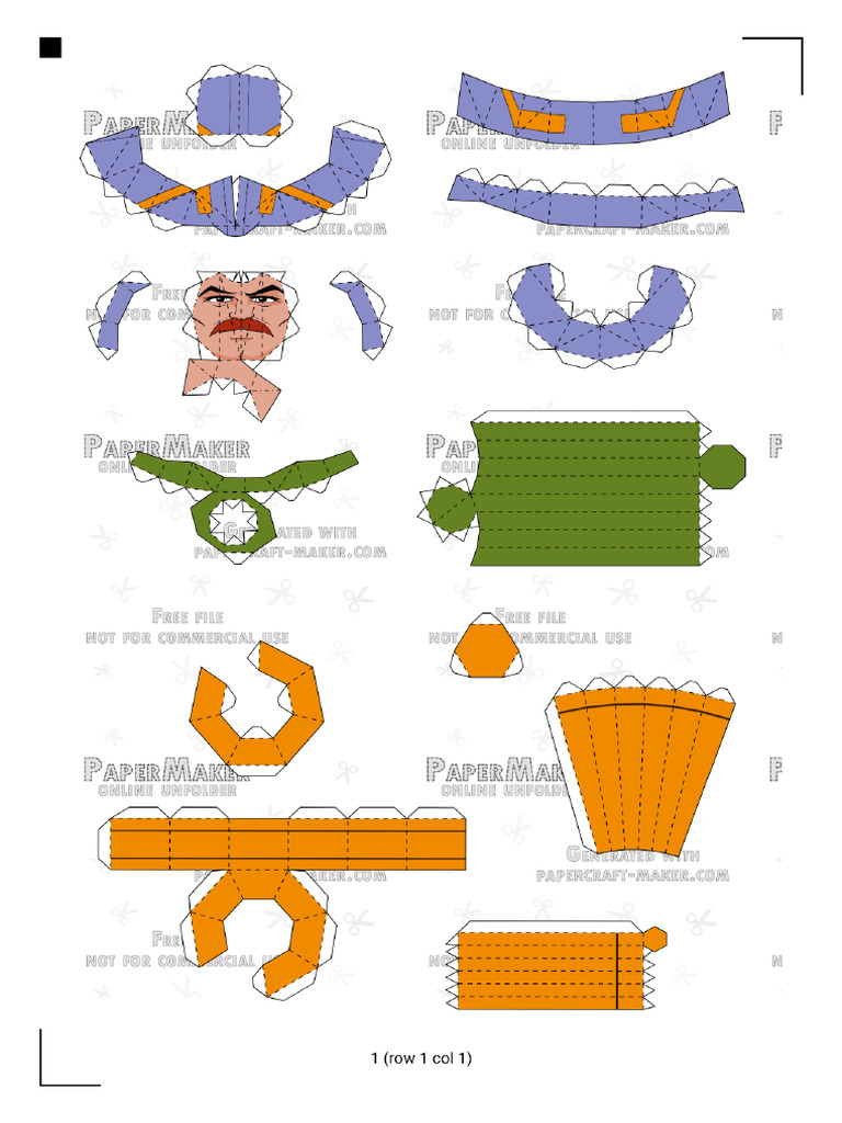 Man-at-arms - papercraft-maker.com | PDF