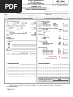 Pre-Post Repair Inspection Report Form | PDF | Transport | Vehicles