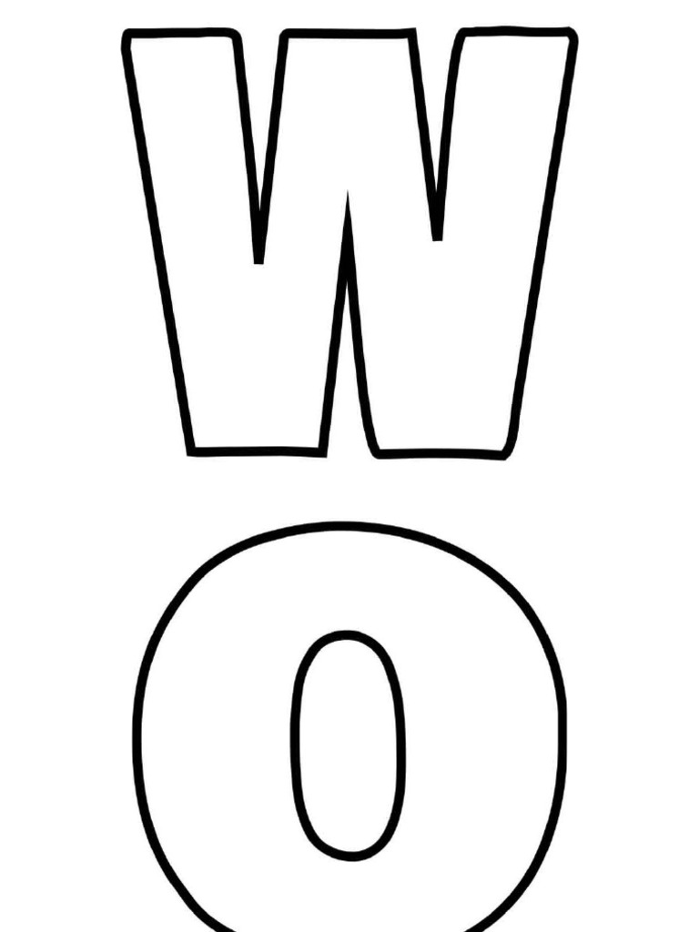 Molde de Letras Parte 2 | PDF