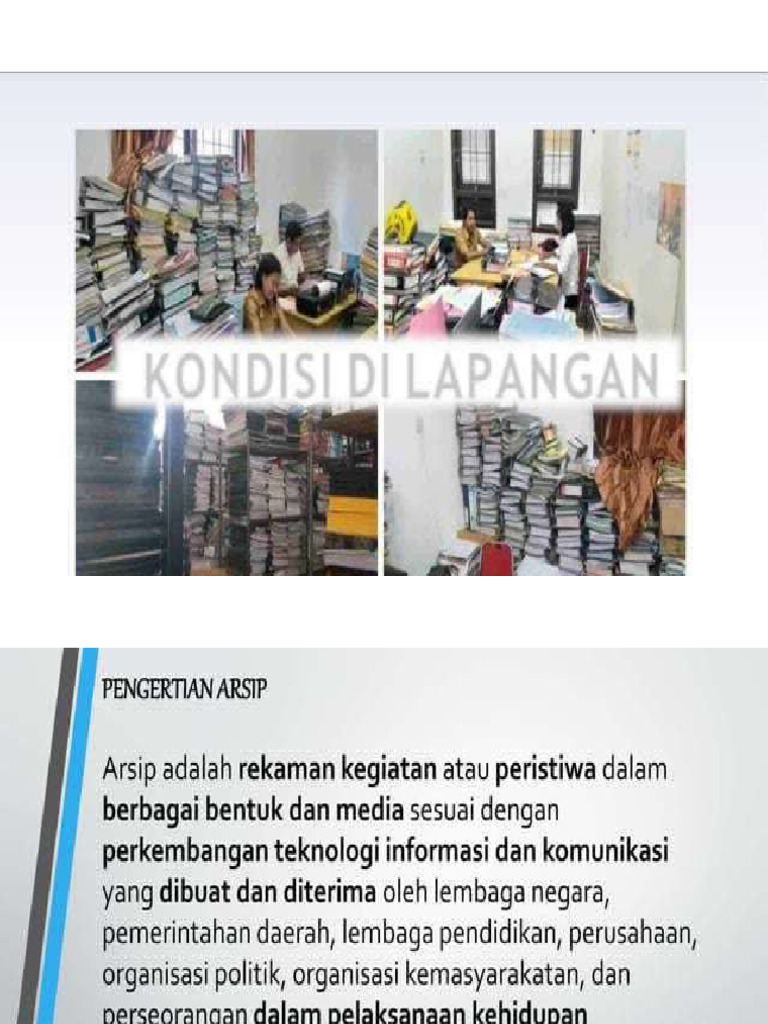 Penyusutan Arsip | PDF