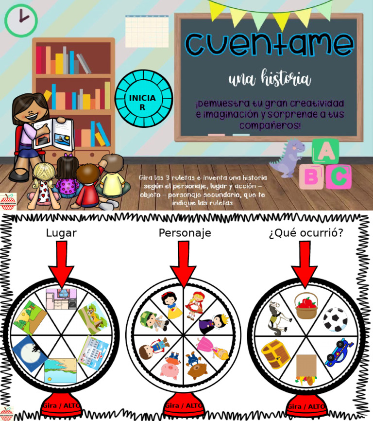 Actividad Virtual Cuentame Una Historia | PDF