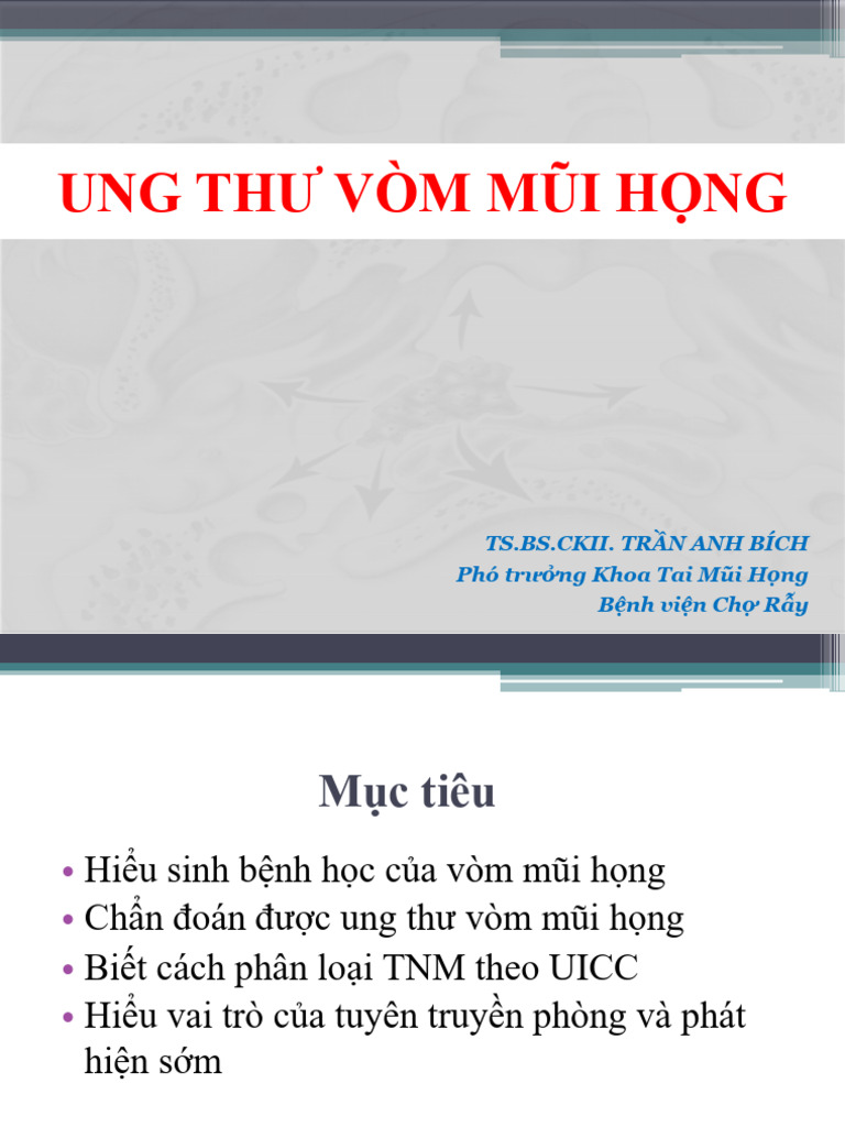 5 Ung Thu Vom | PDF