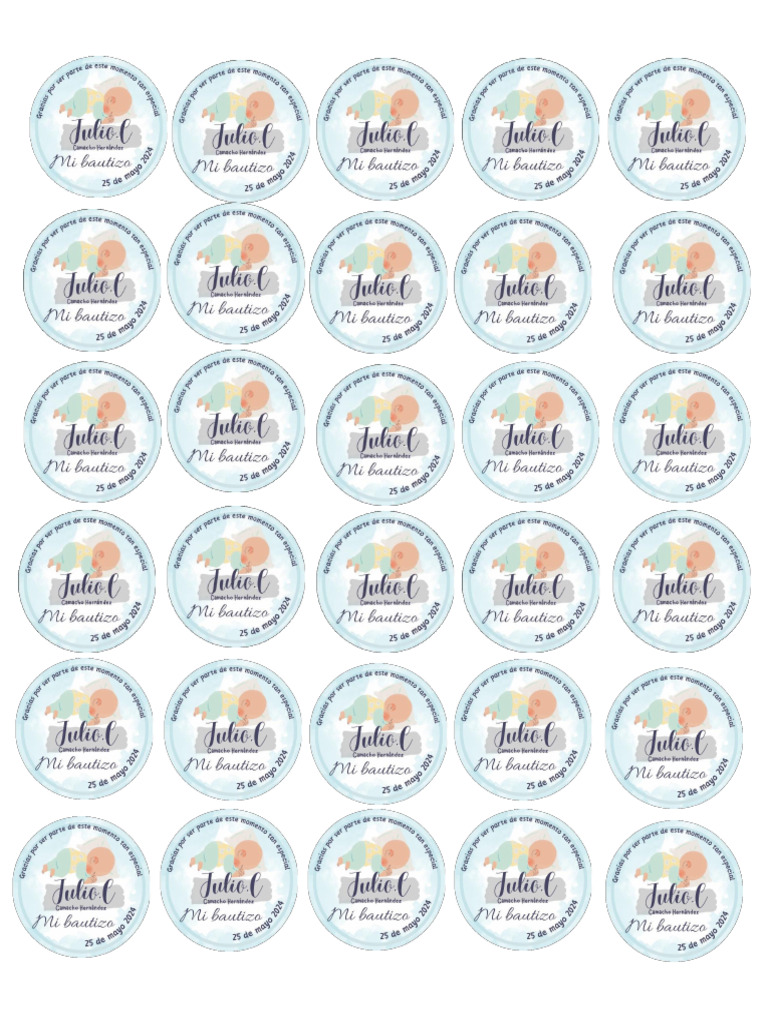 Hoja de Bautizo 2 | PDF