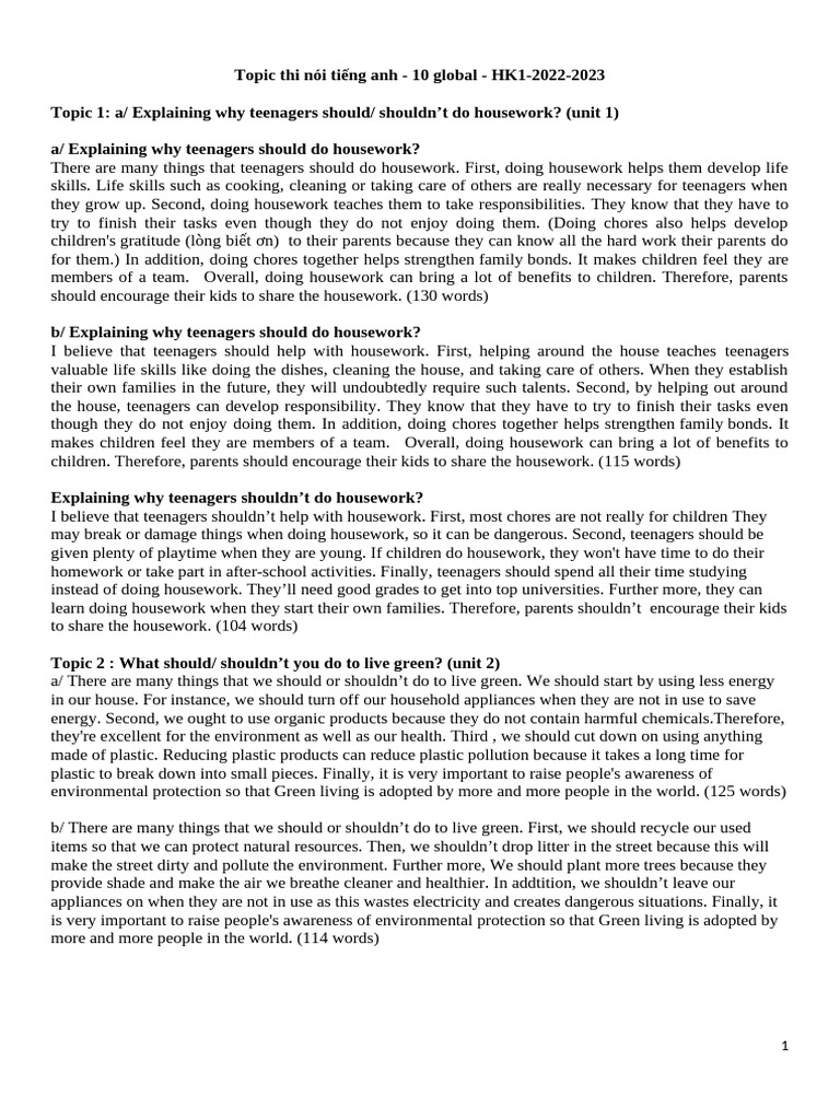 Writing Unit 1-5 (E.10 Global) | PDF | Internet