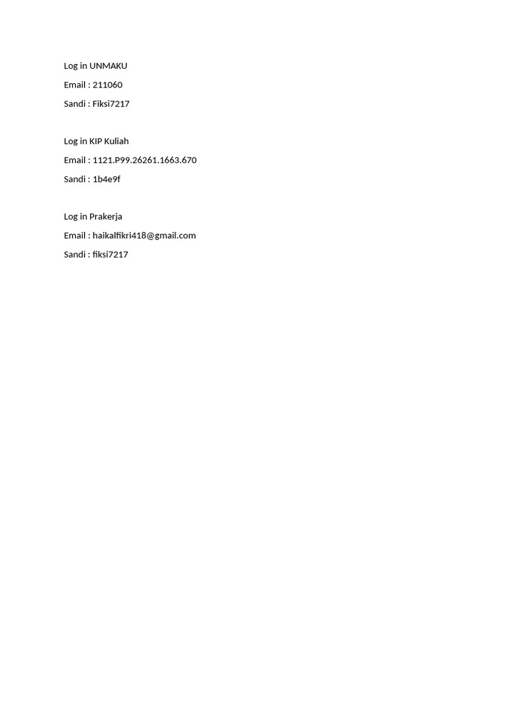 Dokumen Penting | PDF