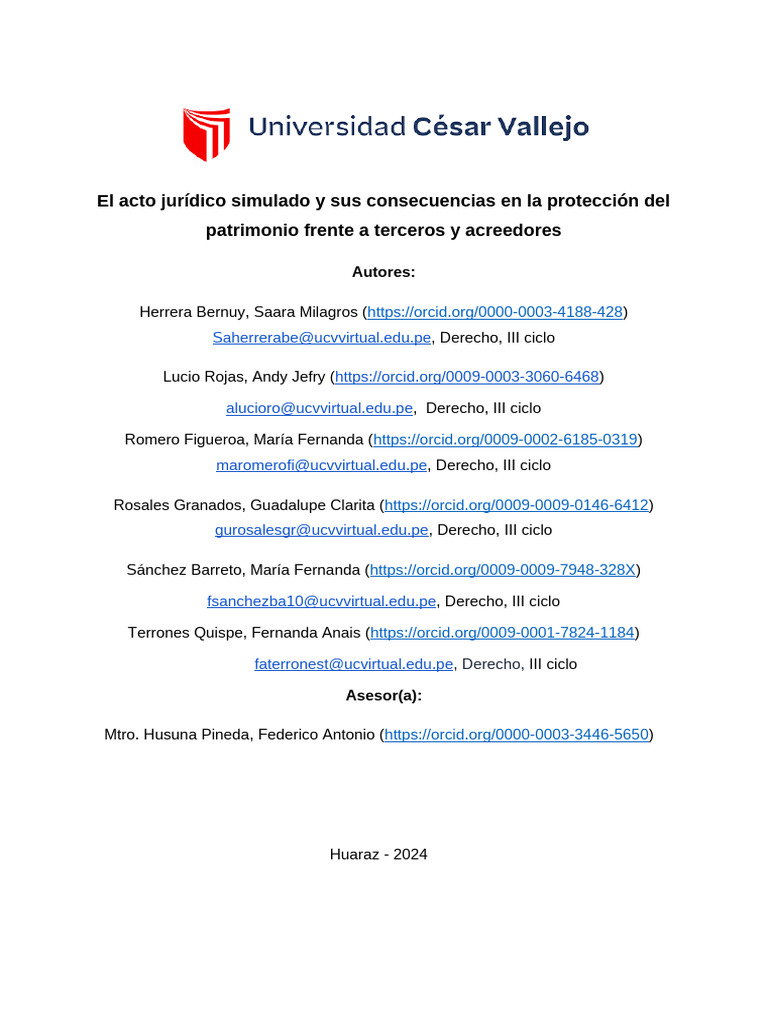 Esquema TIF | PDF | Bienes (Ley) | Simulación