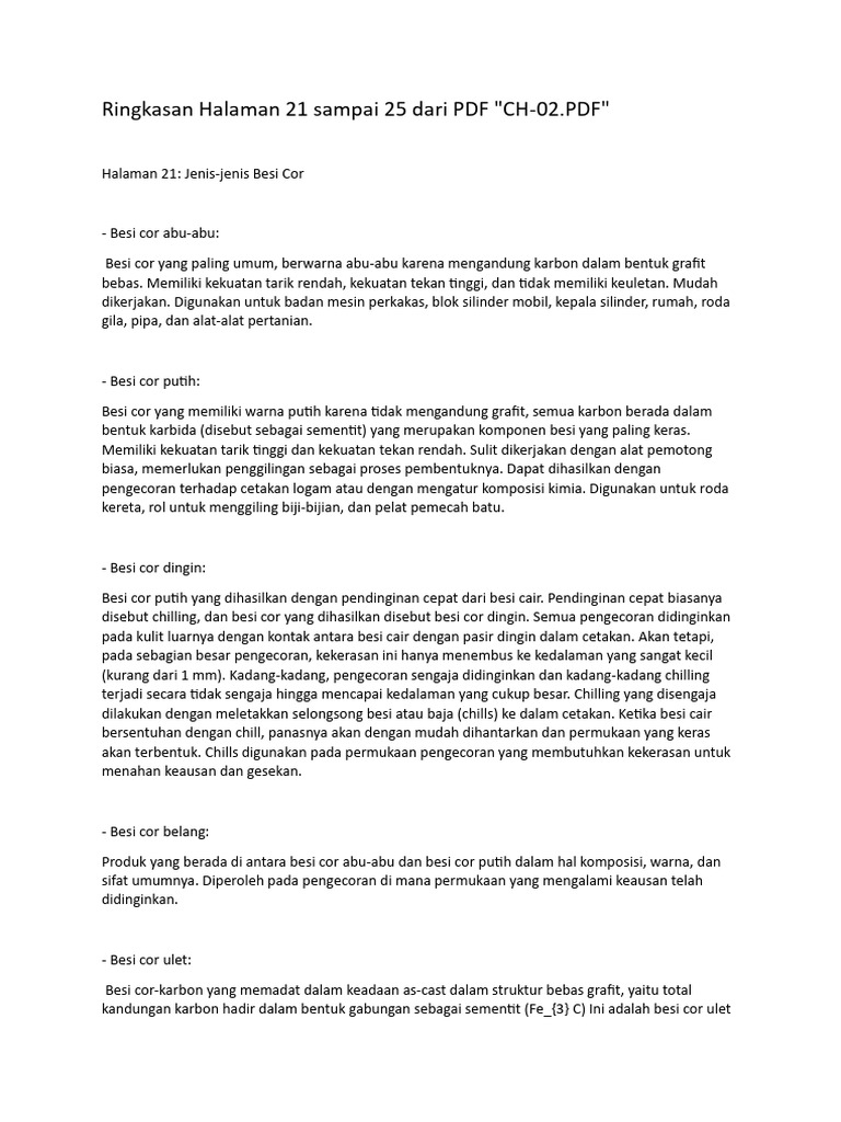 Ringkasan Halaman 21 Sampai 25 Dari PDF | PDF