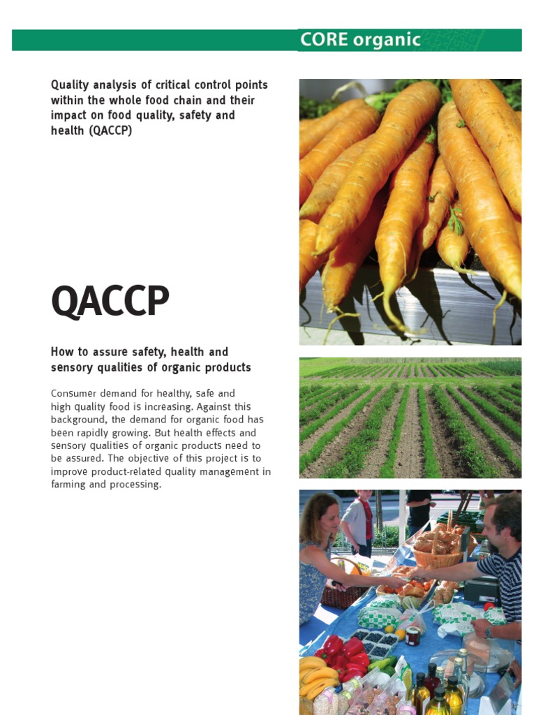 Qaccp | PDF | Organic Foods | Foods