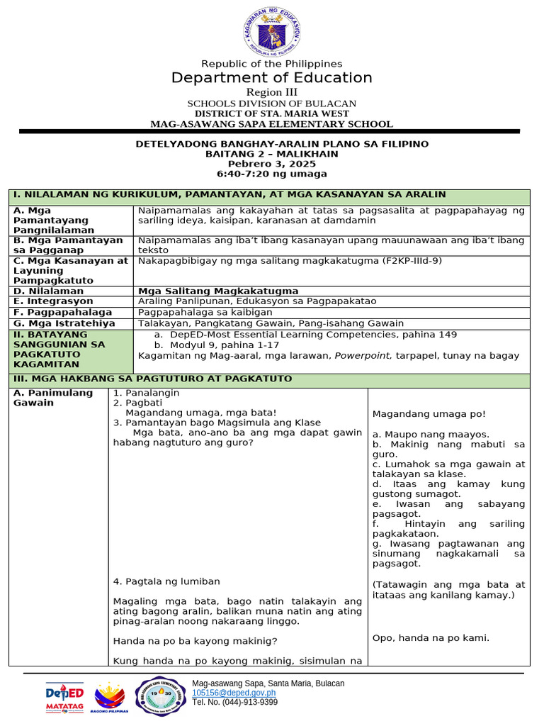 EDITED DLP OF ANNE-real | PDF