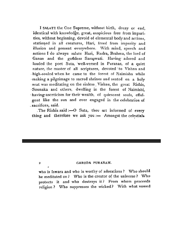 Chapter1 and 2garudapurana | PDF