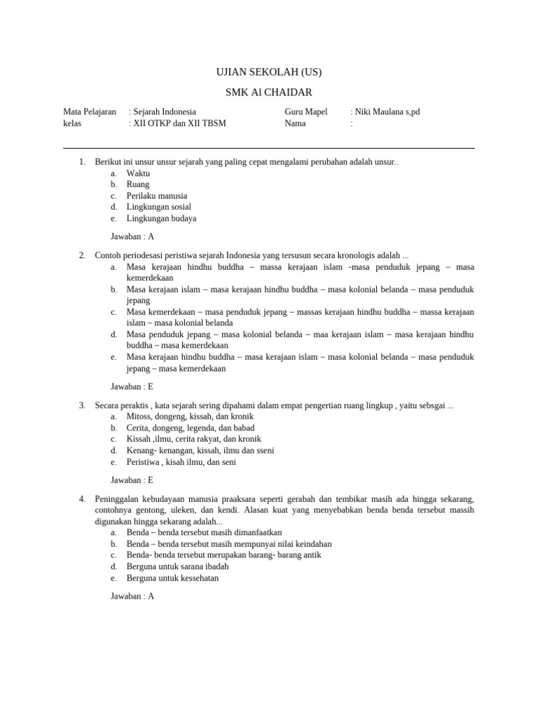us sejarah indonesia kelas 12 otkp dan tbsm_2 | PDF