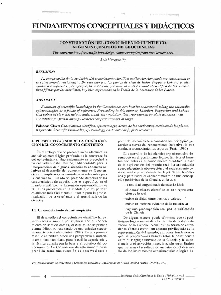 88205-Text de L'article-193835-1-10-20091120 | PDF | Paradigma | Teoría