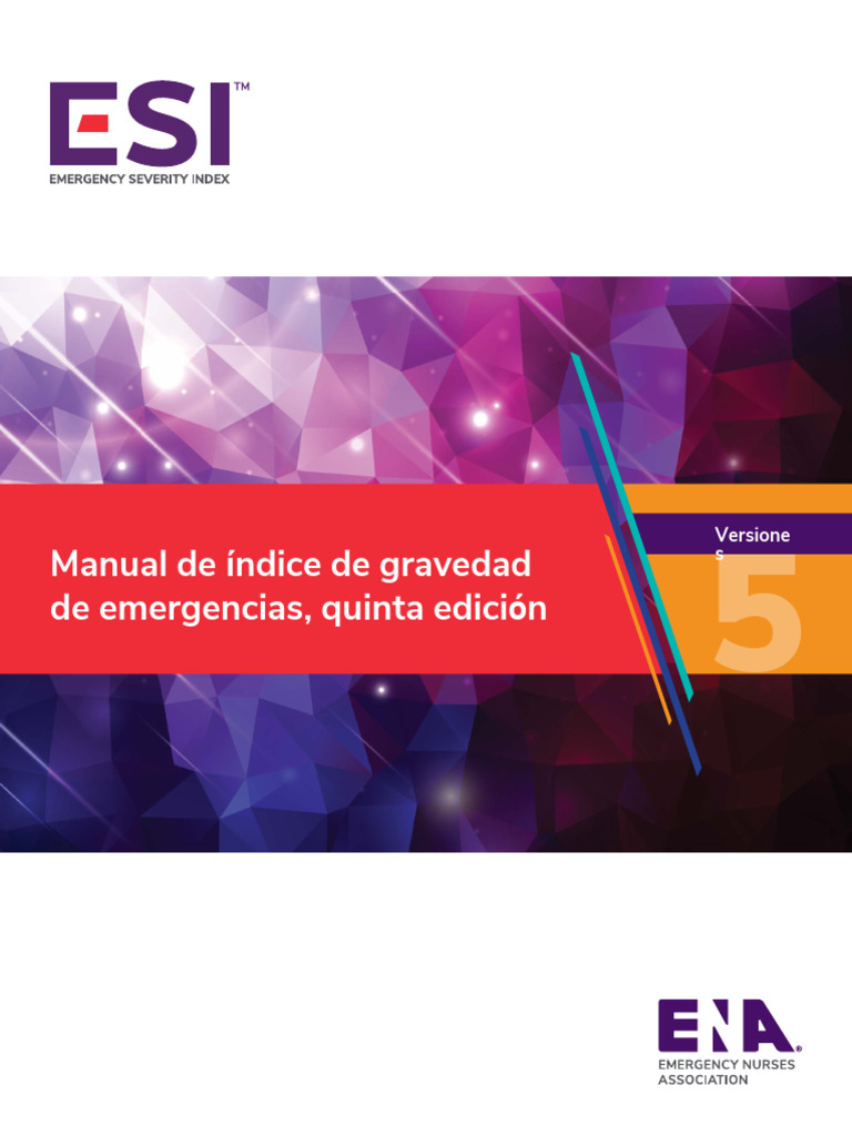 ESI Handbook 5th Edition 3 2023 Traducido | PDF | Departamento de ...