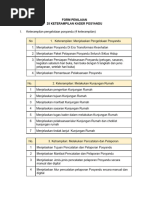 Checklist Pendampingan ILP Pustu/Posyandu | PDF