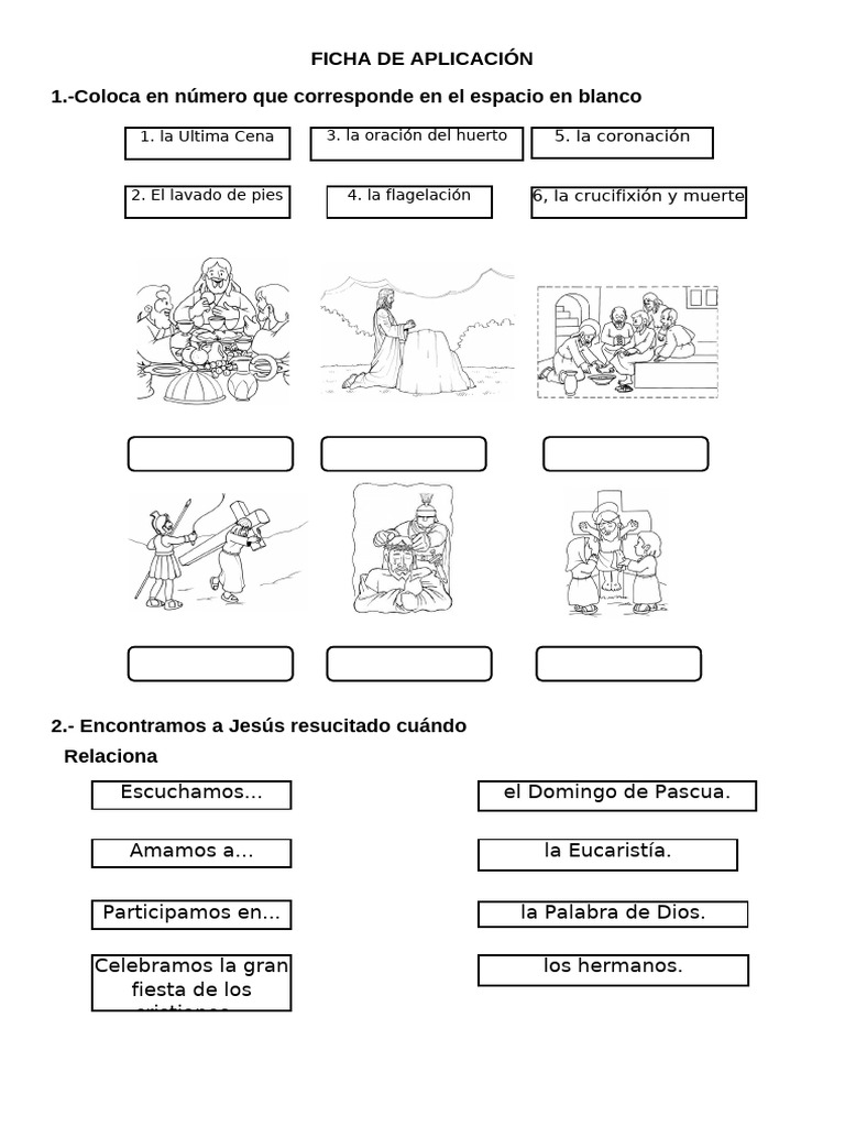 Ficha de Religion 2 | PDF