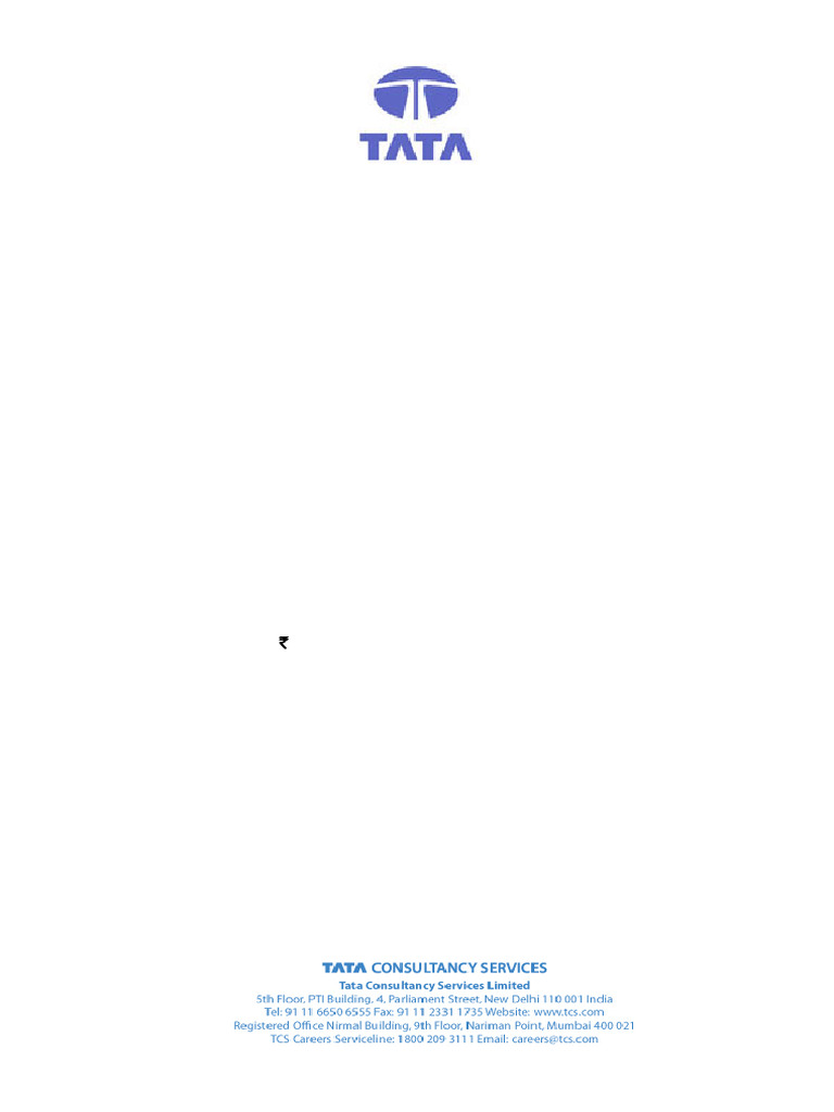 Offer Letter 1 | PDF