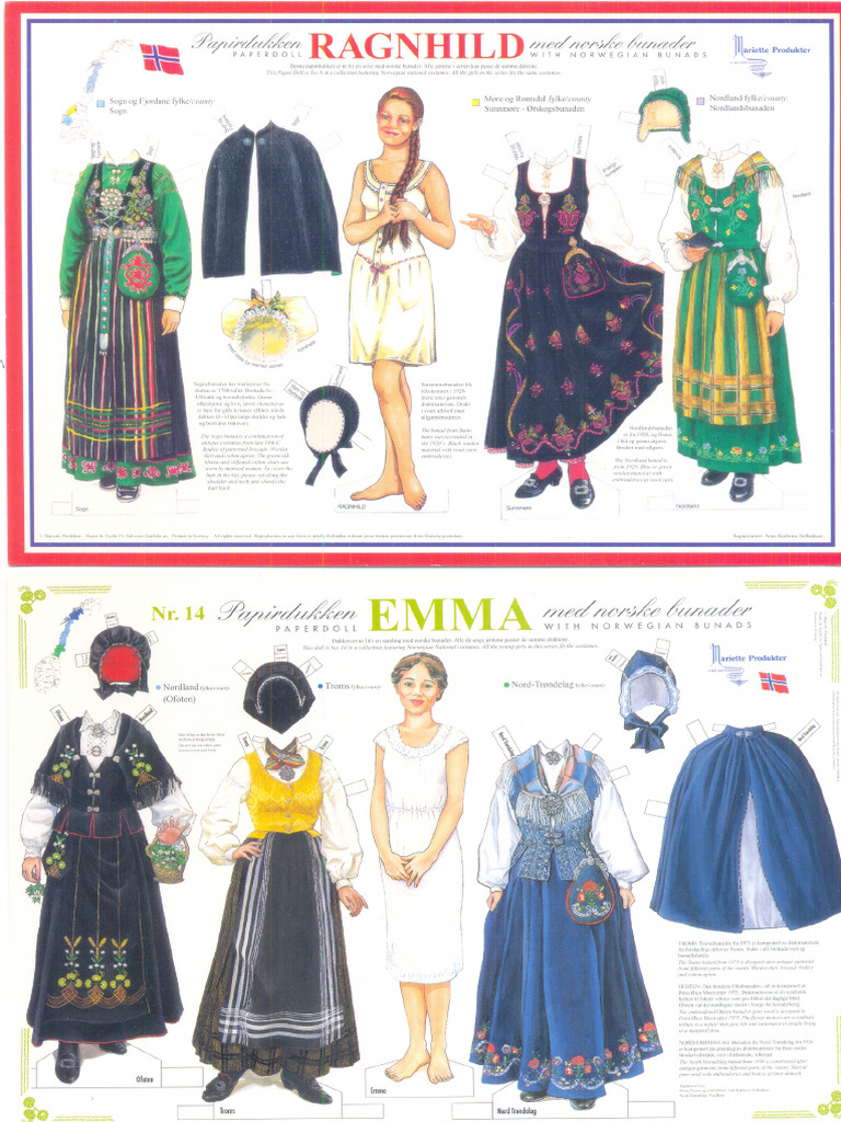 Norway Paper Dolls (Converted) | PDF