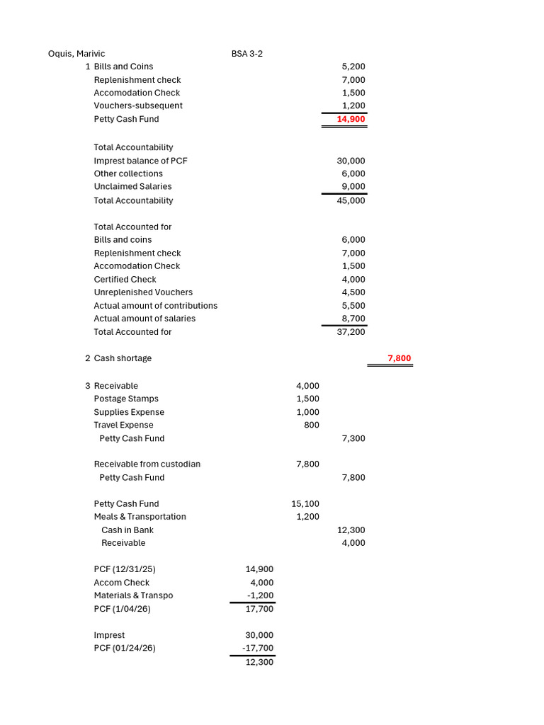 Oquis Marivic Seatwork 3 | PDF