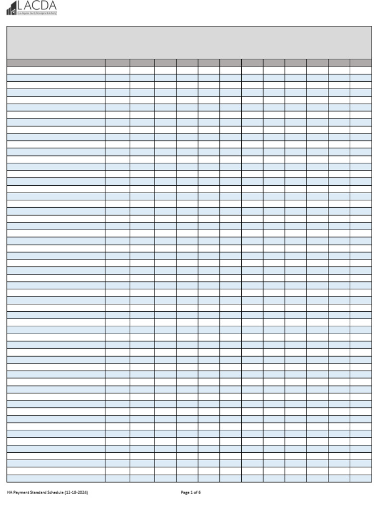 Lacda Payment Standard Schedule 12 18 24 | PDF
