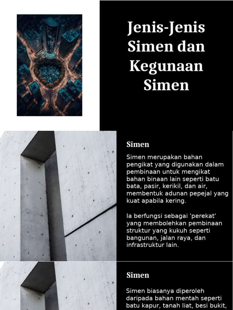 Jenis-Jenis Simen Dan Kegunaannya (Done) | PDF