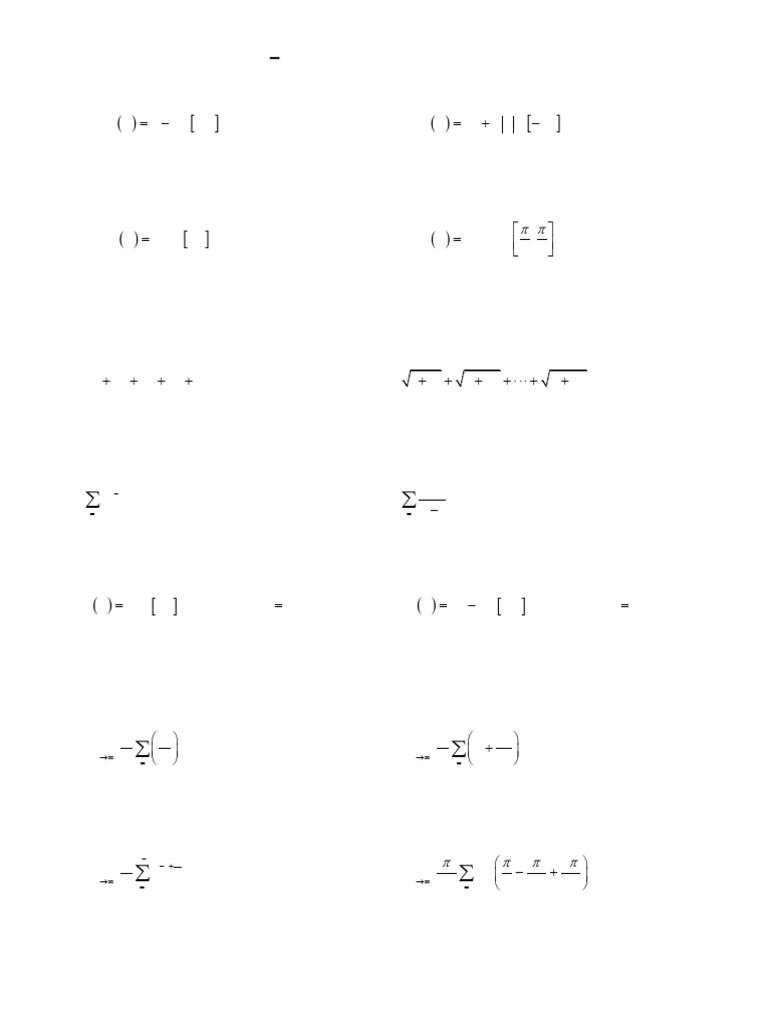 AP Calculus AB Summation Notation Worksheet | PDF | Summation ...