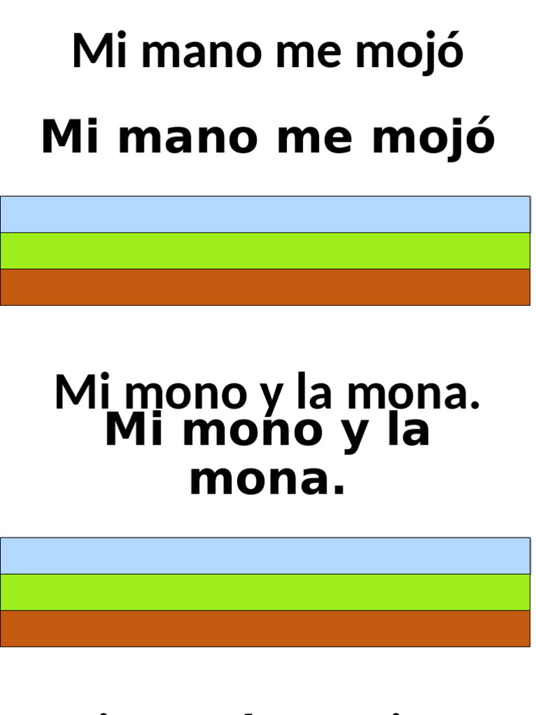 Mi Mano Me Mojo | PDF