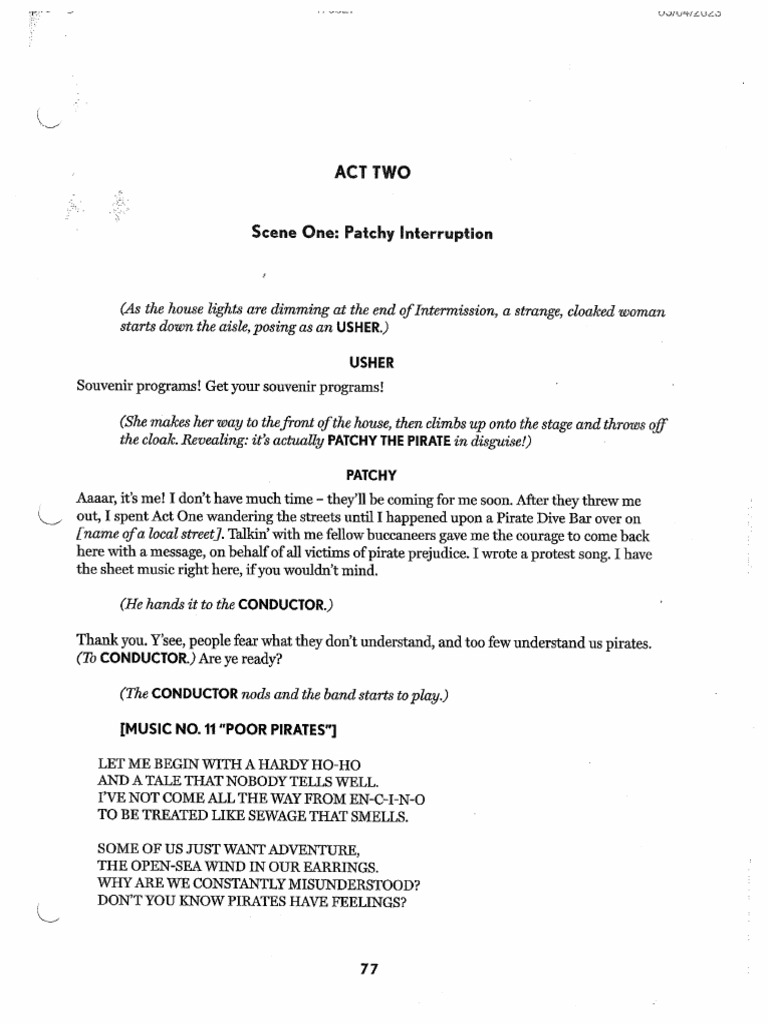 Spongebob The Musical ACT 2 | PDF