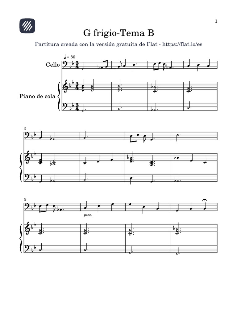 G frigio-Tema B | PDF