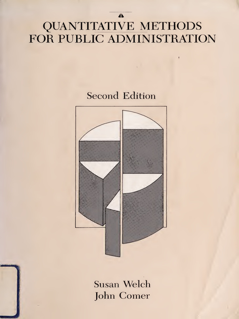 Quantitative Methods For Public Administration Techniques and Applications | PDF | Regression ...