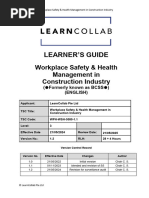 BCSS Course | PDF | Occupational Safety And Health | Safety